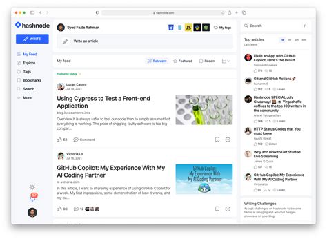 Hashnode A Blogging Platform For Developers Css Tricks