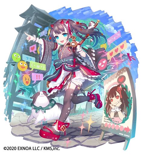 「合同会社exnoa様の『ミストトレインガールズ』にて、「アキハバラ」を担当させて」ぱとりのイラスト