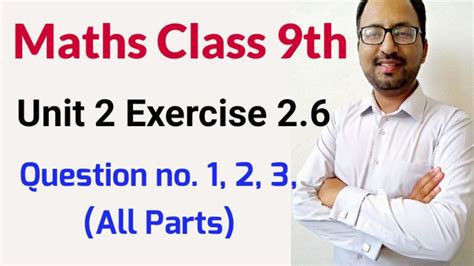 unit 2 ex or exercise 2 6 question no 1 to 3 all parts class 9 ptb