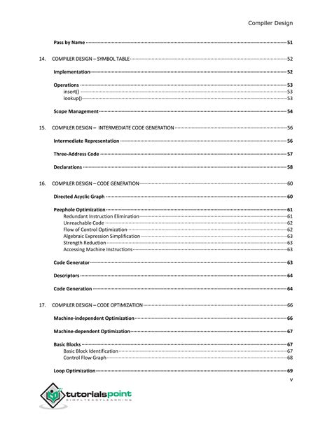 Compiler Design Tutorial Pdf