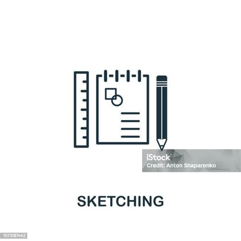 草圖 圖示從設計 Ui 和 Ux 圖示集合的高級風格設計圖元完美的素描圖示 適用于網頁設計應用程式軟體列印使用向量圖形及更多互聯網圖片