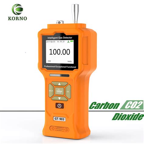 Pump Suction Co2 Detector Carbon Dioxide Analyzer With Data Logger Co2 Analyzer And Carbon