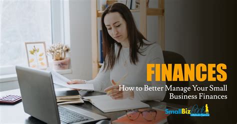 how to better manage your small business finances