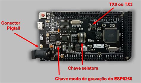 Arduino Mega 2560 With Wifi Built In Esp8266 Trybotics