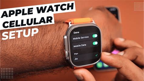 How To Setup Apple Watch Cellular Mobile Data 🔥 On Any Model Youtube