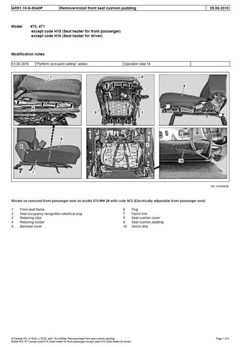Service Manual Mercedes X 350 D 470 Model With 642889 Wdf470252