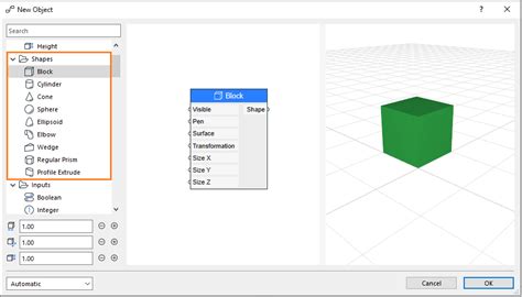 Create Custom Objects On Windows And Macos With Pa Graphisoft