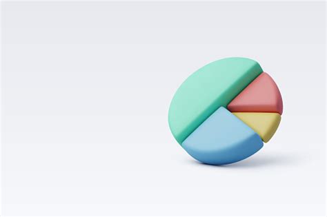 3d 벡터 원형 차트 비즈니스 보고서 및 재무 데이터 표시 개념입니다 원형 차트에 대한 스톡 벡터 아트 및 기타 이미지 원형