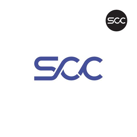 Letter Scc Monogram Logo Design 44772008 Vector Art At Vecteezy