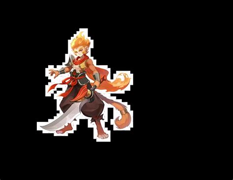 小炎猴炎灵猴烈焰灵猴 花瓣网