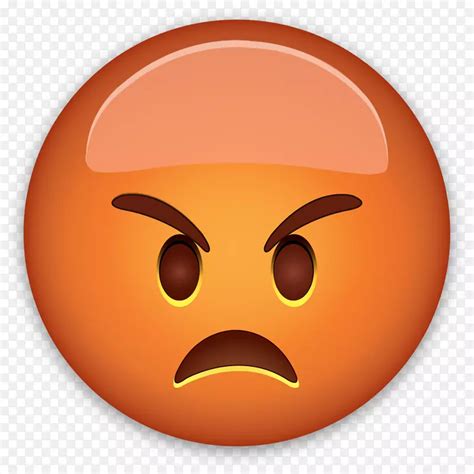 表情贴脸愤怒表情符号 WhatsApp表情符号PNG图片素材下载 图片编号1457318 PNG素材网
