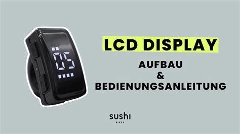 Lcd Display Aufbau And Bedienungsanleitung 🔧 Youtube