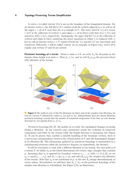 Topology Preserving Terrain Simplification Deepai