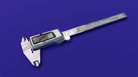 Caliper Model 3d Model Cgtrader