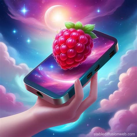 a mini raspberry pi like hand held ai device Prompts Stable Diffusion en línea