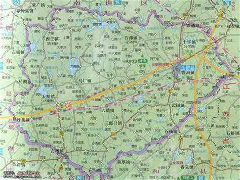 全椒县地图高清版 全椒县卫星地图高清版 伤感说说吧