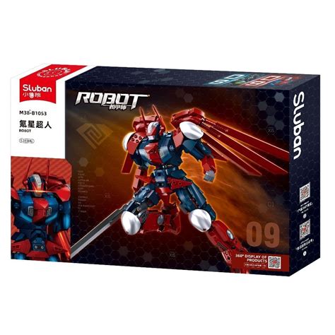 Jual Mainan Balok Susun Sluban Model Bricks P R Mecha Robot 09 M38 B1053 Shopee Indonesia