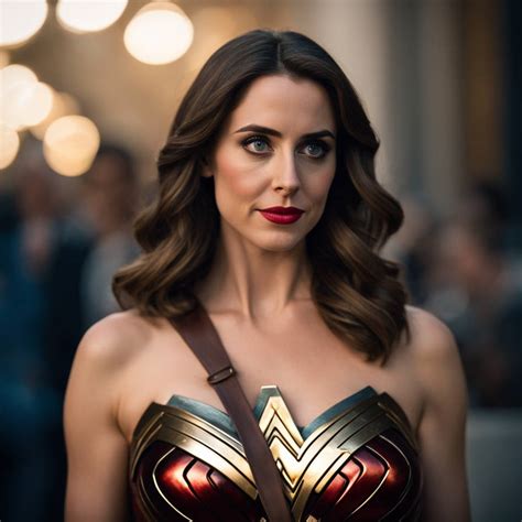 Alison Brie As Wonder Woman By Themarvel82 On Deviantart