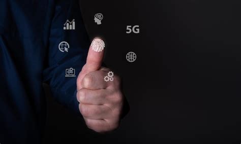 Premium Photo Fingerprint Scan Provides Security Access With Biometrics Identification