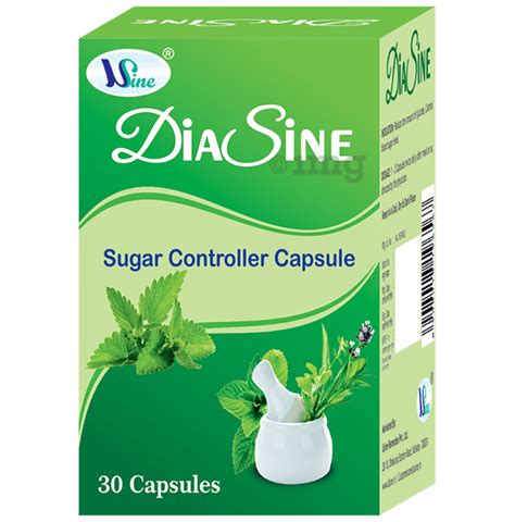 Usine Diasine Sugar Controller Capsule Buy Bottle Of 300 Capsules At