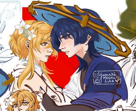 Wanderer X Lumine On Tumblr