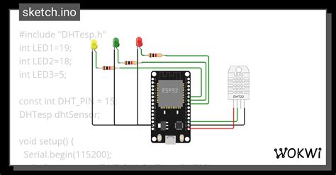 deteksisuhu kelompok5 wokwi esp32 stm32 arduino simulator