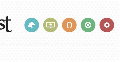 Ejemplos creativos de menús de navegación Puerto Pixel Diseño Web y Recursos para diseñadores