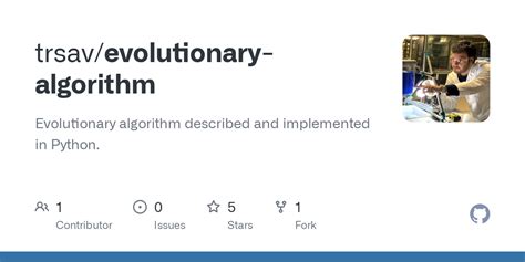 Github Trsavevolutionary Algorithm Evolutionary Algorithm Described And Implemented In Python