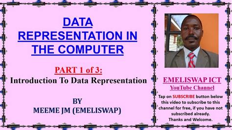 data representation in the computer introduction to data
