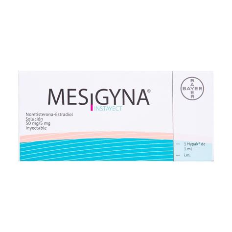 Mesigyna Solucion Inyectable 50 Mg 5 Mg 1 Ml Farmacias Klyns