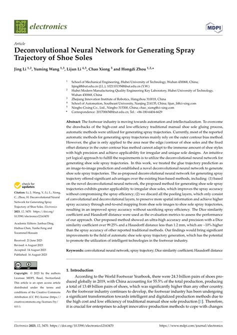 pdf deconvolutional neural network for generating spray trajectory of
