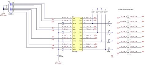 DP ERGZ S EVM About Wiring Of MDI Terminal And RJ Terminal Interface Forum Interface