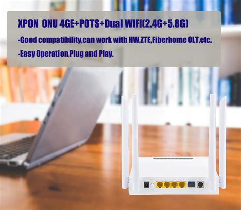 Xpon Gpon Epon Onu Onu调制解调器4ge Pots Wifi 2 4g 5 8g双频 Buy 4g华为e353 Usb调制解调器 中兴通讯调制解调器
