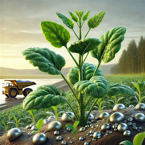 Batterijen Zonder Vervuilende Mijnbouw Planten Halen Nikkel Uit De