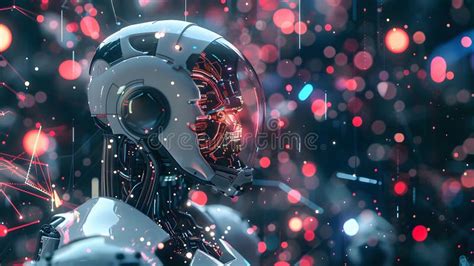 Capturing An Android Cybernetics Humanoid Stock Illustration Illustration Of Advanced