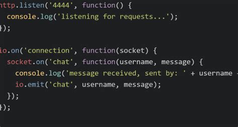 Writing A Simple Chat Server With