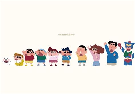 蜡笔小新ipad手绘壁纸 花瓣网