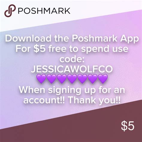 5 Referral Code When You Sign Up On Poshmark 💜