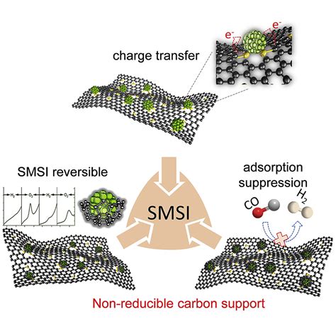 Ultra High Temperature Strong Metal Support Interactions In Carbon Supported Catalysts Cell
