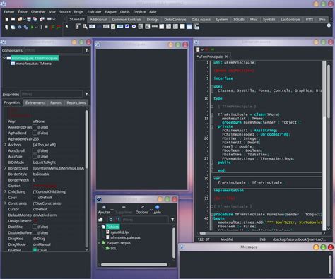 [lazarus] sortie de la version 2 0 4 de l edi multiplateforme lazarus basée sur free pascal 3 0