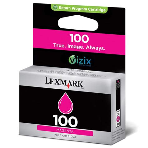 Original Lexmark 14n0901 100 Magenta Ink Cartridge Doorstepink