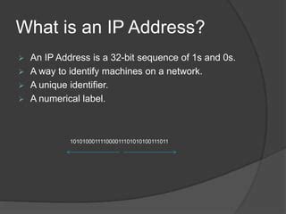 Ip Address Presentation PPTX