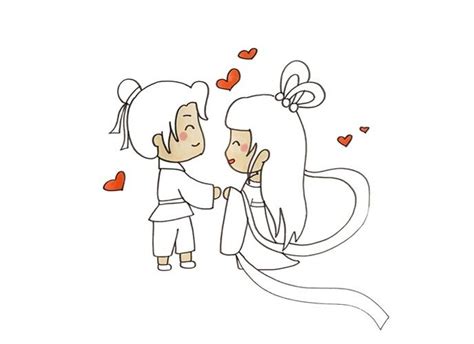 牛郎织女相会图片简笔画 苗苗知道 第 2 页