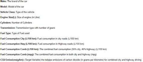 Github Shruthim Predicting Co Emissions In Vehicles Using Machine Learning Case Study On