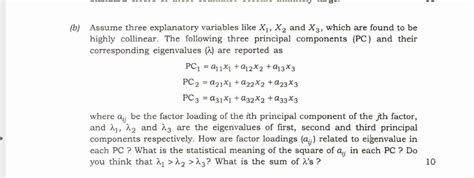 b assume three explanatory variables like x1 x2