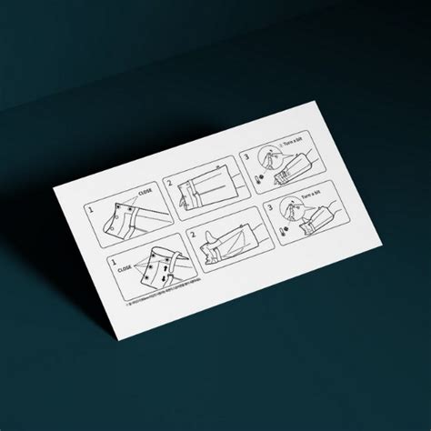 유저매뉴얼 사용설명서 라인 일러스트 일러스트 포트폴리오 크몽