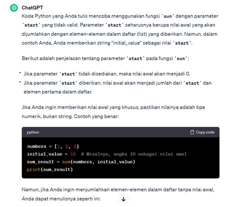 Cara Pakai AI ChatGPT Untuk Paham Error Python