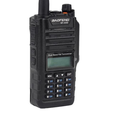 Baofeng BF-A58 Duobander VHF/UHF IP67 - paraglidingcenter.eu