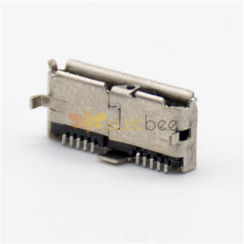 Micro Usb Hembra Usb 3 0 Conector Pcb Montaje