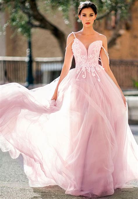 Розовые свадебные платья – выбираем свой оттенок и фасон Pink Wedding ...